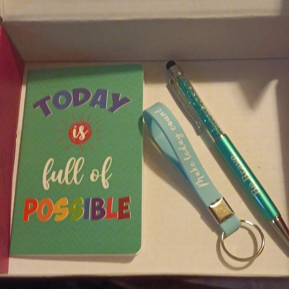 Office | Notebook Pen Keychain Set | Poshmark